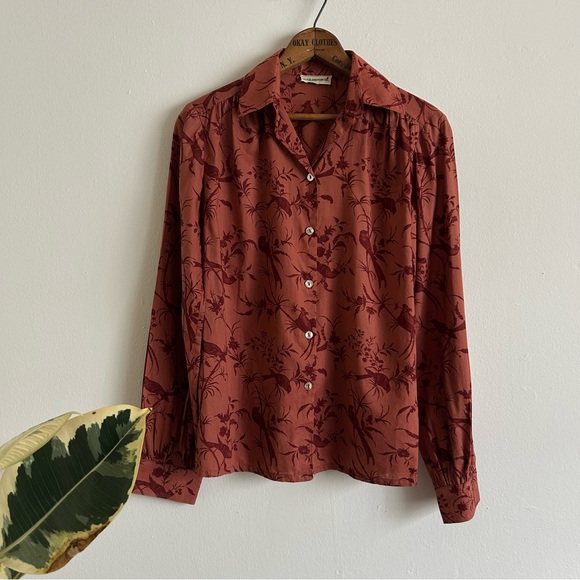 Alan Austin | Tops | Vintage Alan Austin Blouse | Poshmark